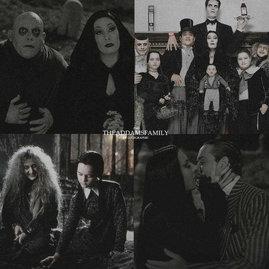 the addams family #bylucegraphic by lucegraphic on DeviantArt