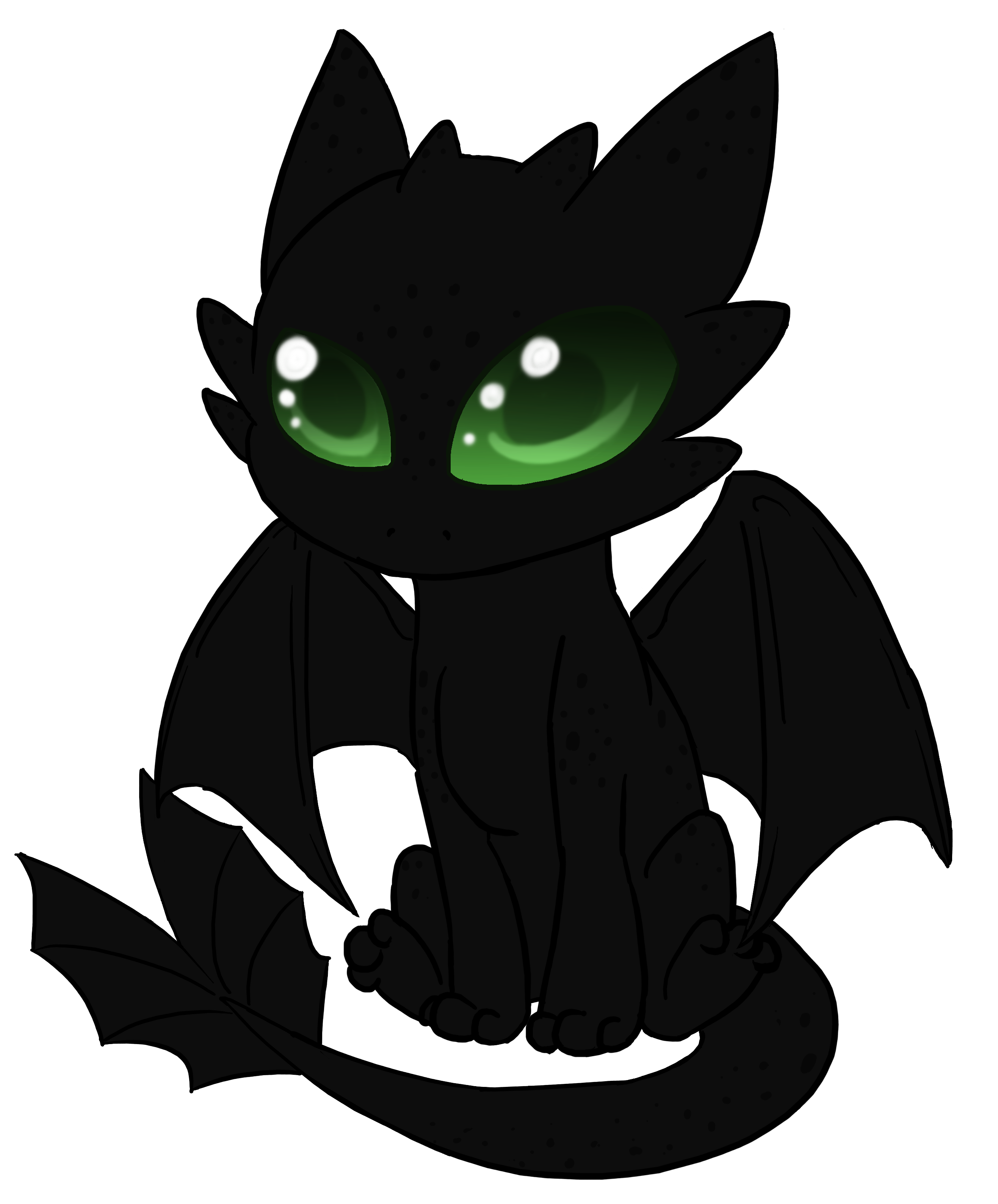 Chibi Toothless by SleepyGrim on DeviantArt