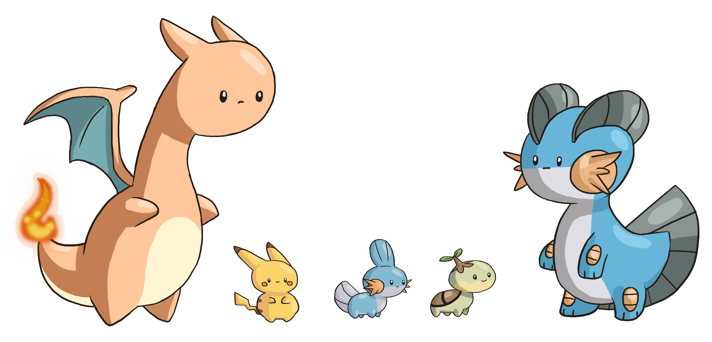 Chibi Pokemon by SleepyGrim on DeviantArt