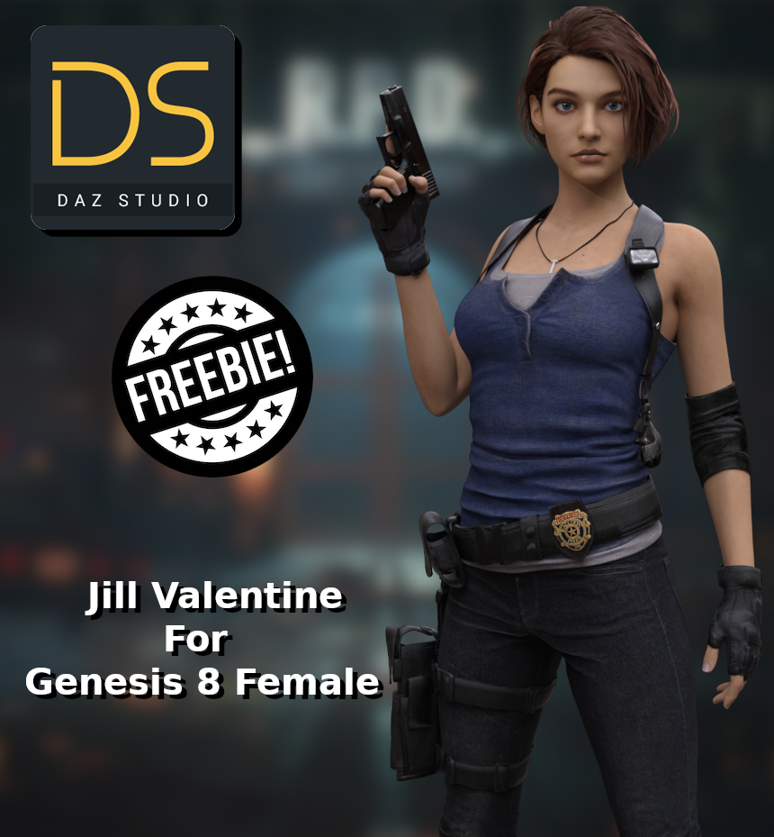 Jill For G8F DL by CheckerToo on DeviantArt