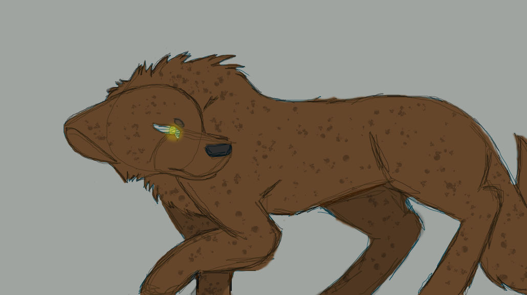 Speckled Wolf by warriorcatshe on DeviantArt