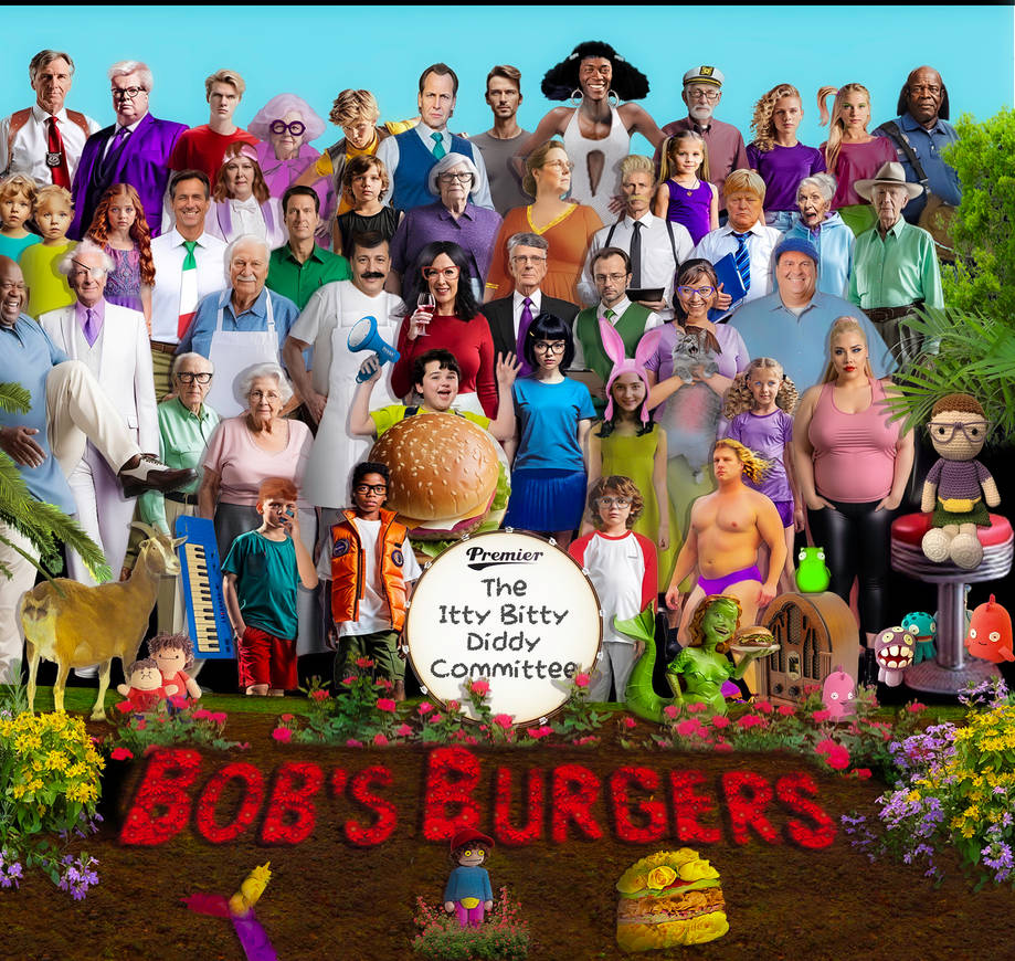 Real Bob's Burgers Characters Do Sgt Pepper by DDPA717 on DeviantArt