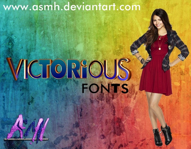 Victorious Fonts by ASMH on DeviantArt