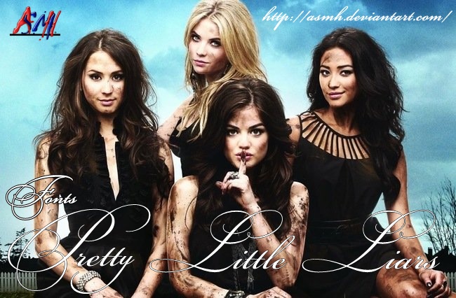 Pretty Little Liars Font by ASMH on DeviantArt
