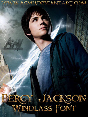 Percy Jackson Font by ASMH on DeviantArt