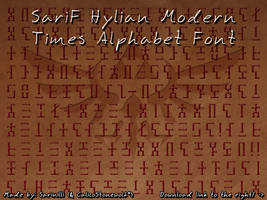 SariF Goron Alphabet Font by Sarinilli on DeviantArt