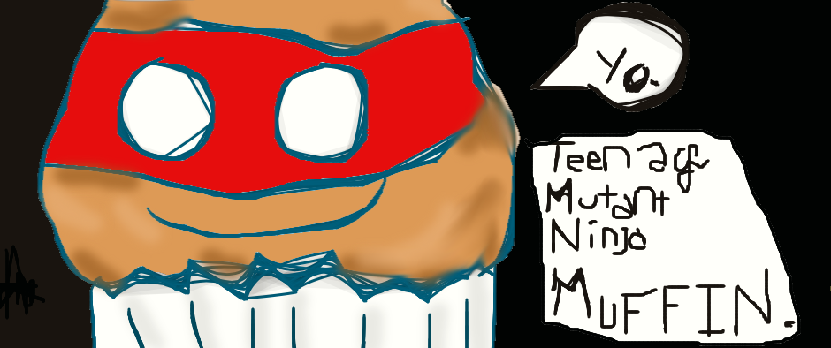 Teenage. Mutant. Ninja. MUFFIN. by SherlockWhogirl on DeviantArt