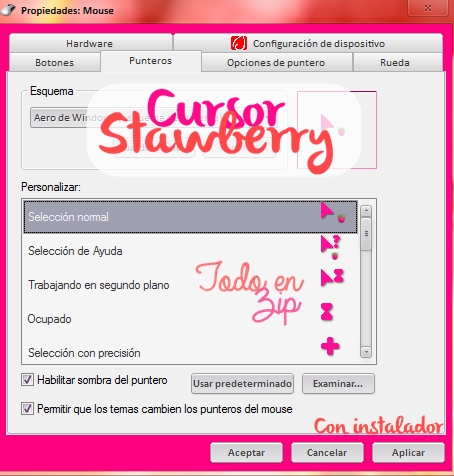 Cursors Strawberry by Todoenzip on DeviantArt