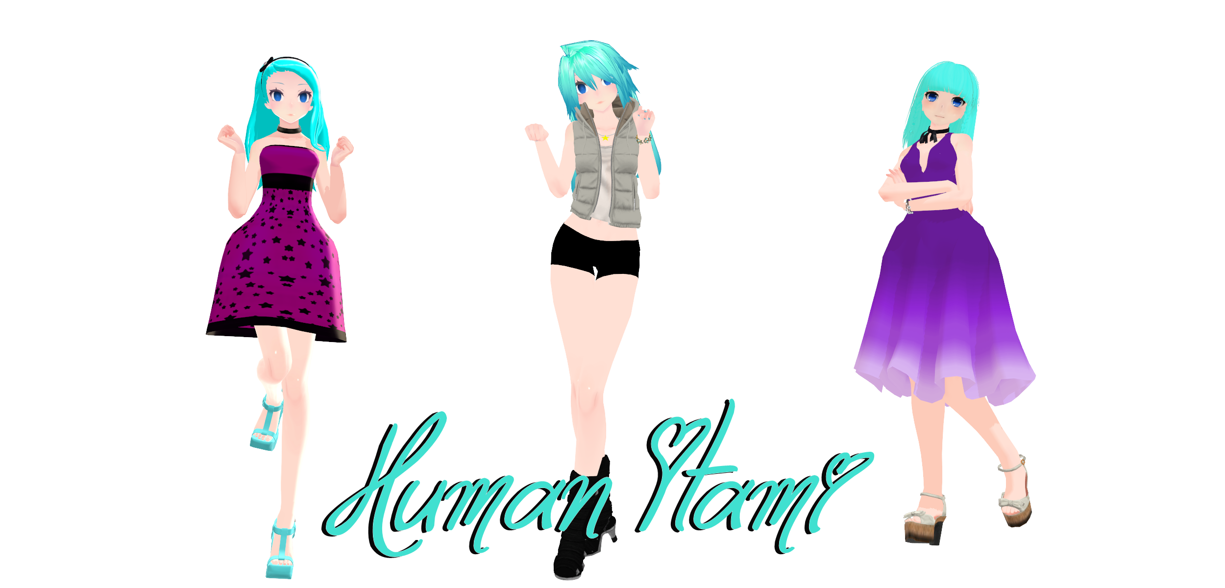 [MMD] Human form Itami [Download] by justcatx3 on DeviantArt