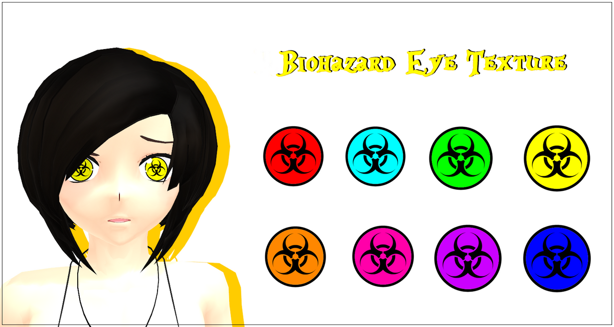 [MMD] Biohazard eye texture download by justcatx3 on DeviantArt