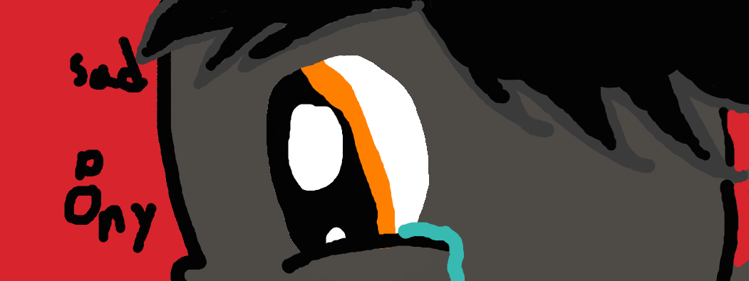 Sad Pony :/ by pokedot123 on DeviantArt