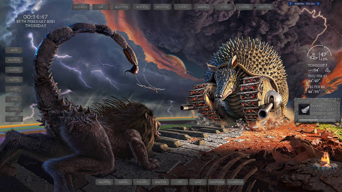 Tarkus 1.0 by oldcrow10 on DeviantArt