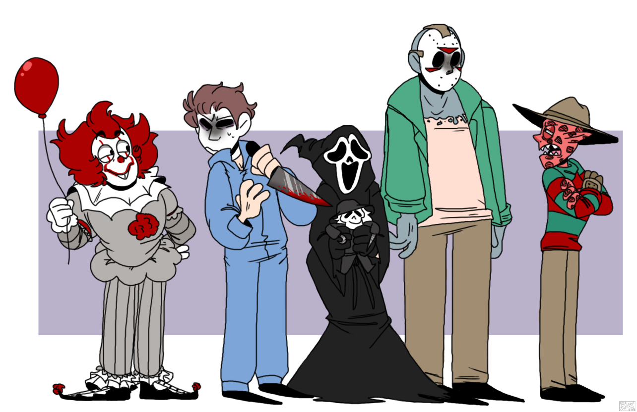 Horror Guys by Mutil8tor on DeviantArt