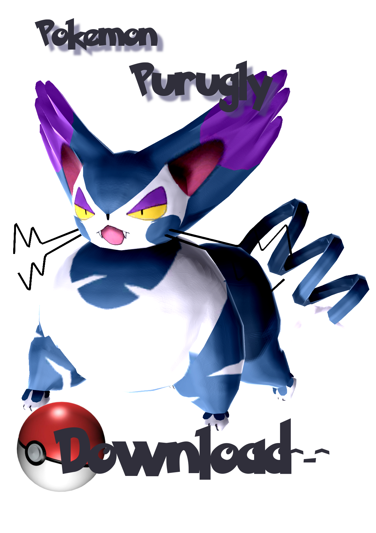 MMD Purugly Download by Ichigimy on DeviantArt