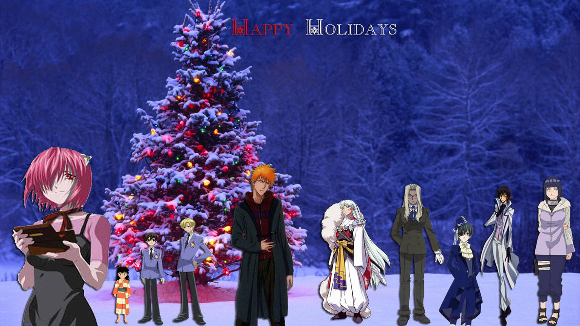 Anime Christmas 2 by HeroOfTengoku7K on DeviantArt