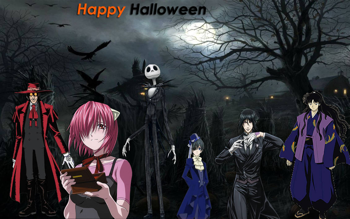 Halloween Collage (revised) by HeroOfTengoku7K on DeviantArt