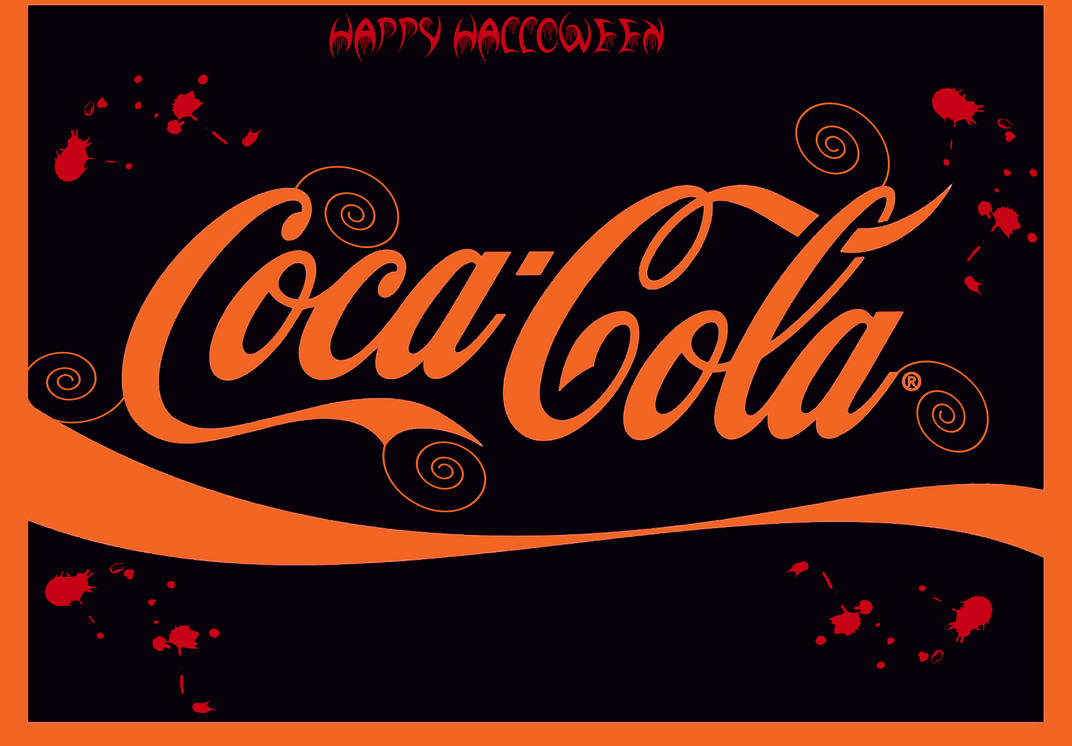 Coca-Cola Halloween logo by HeroOfTengoku7K on DeviantArt