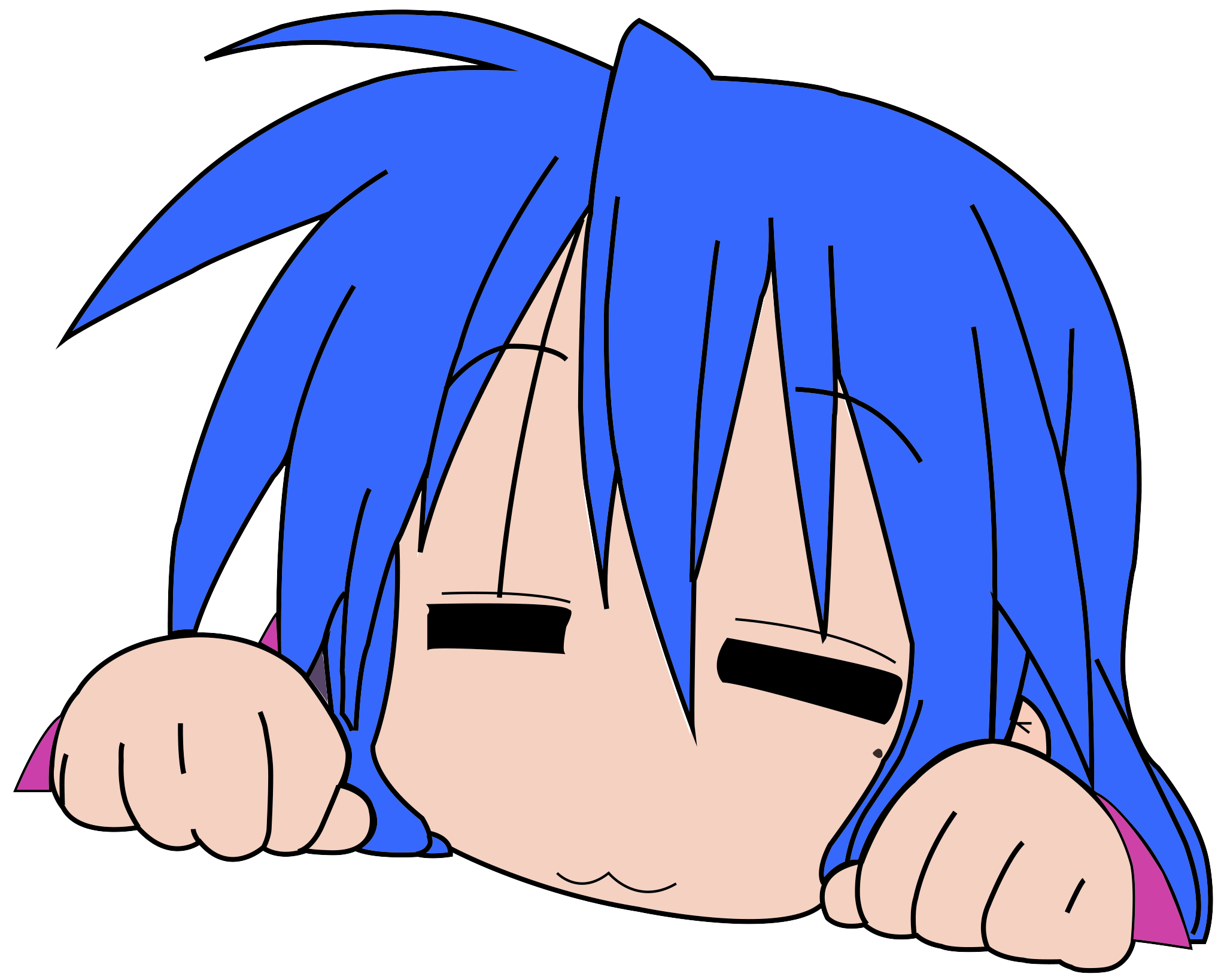 Konata Vector by HeroOfTengoku7K on DeviantArt