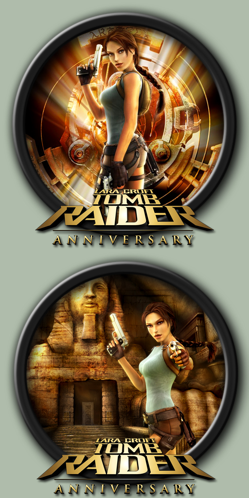 Tomb Raider: Anniversary Icons by kodiak-caine on DeviantArt