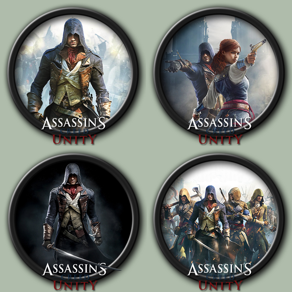 Assassin's Creed: Unity dock icons by kodiak-caine on DeviantArt
