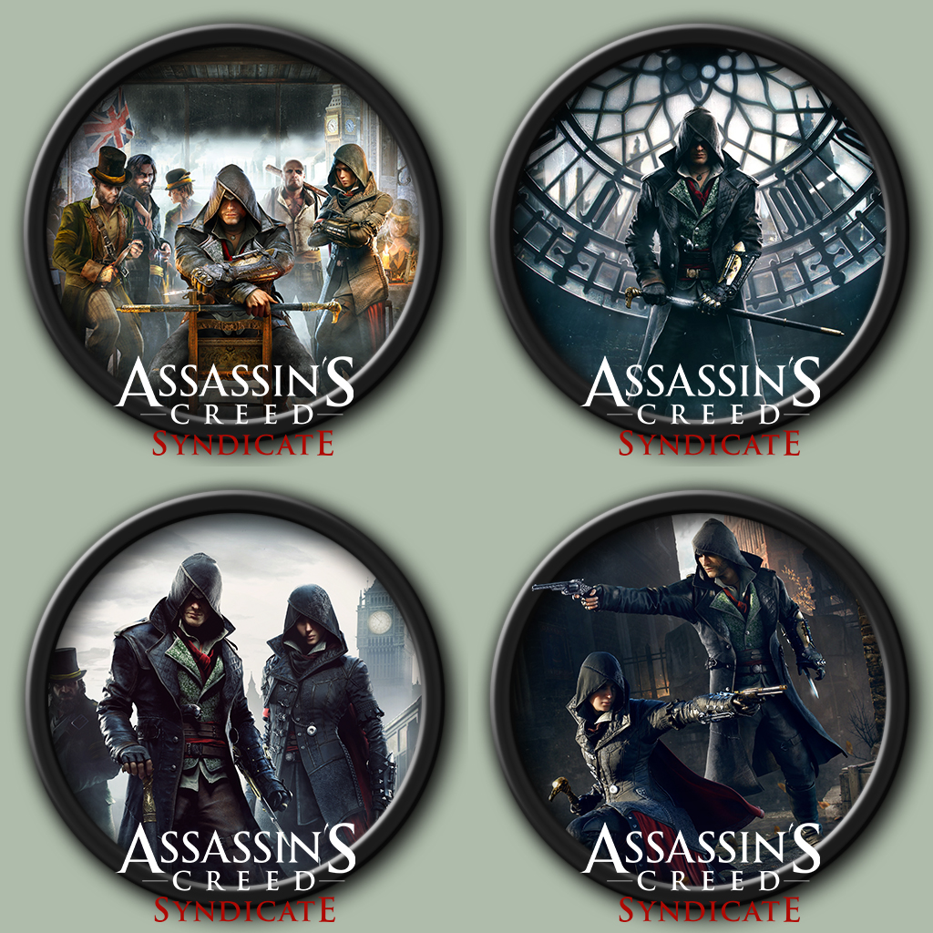 Assassin's Creed: Syndicate dock icons by kodiak-caine on DeviantArt