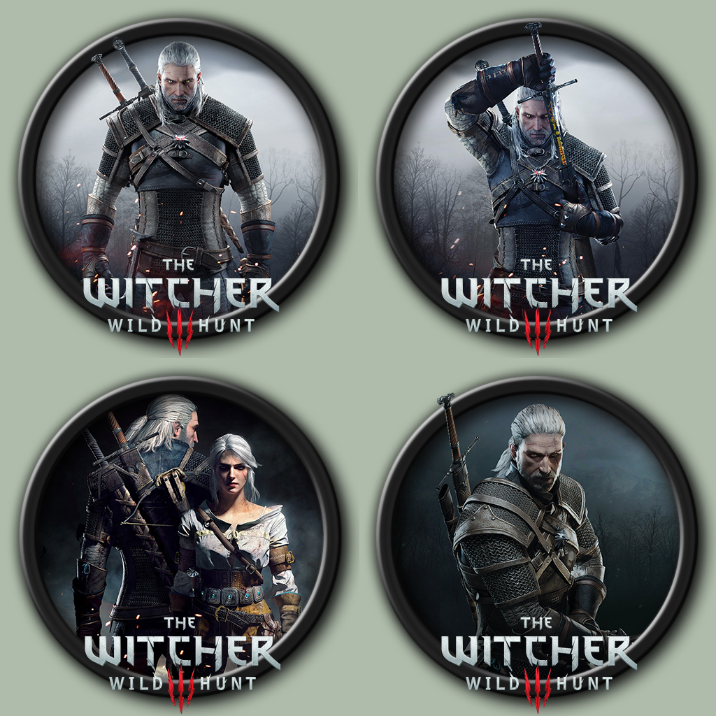 The Witcher 3: Wild Hunt dock icons by kodiak-caine on DeviantArt