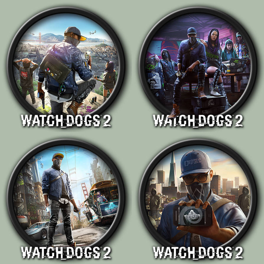 Watch Dogs 2 Dock Icons by kodiak-caine on DeviantArt