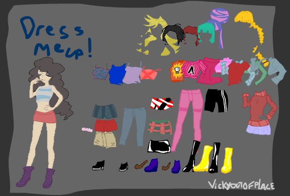 Cosplay Dress Up Game by VickyoutofPlace on DeviantArt