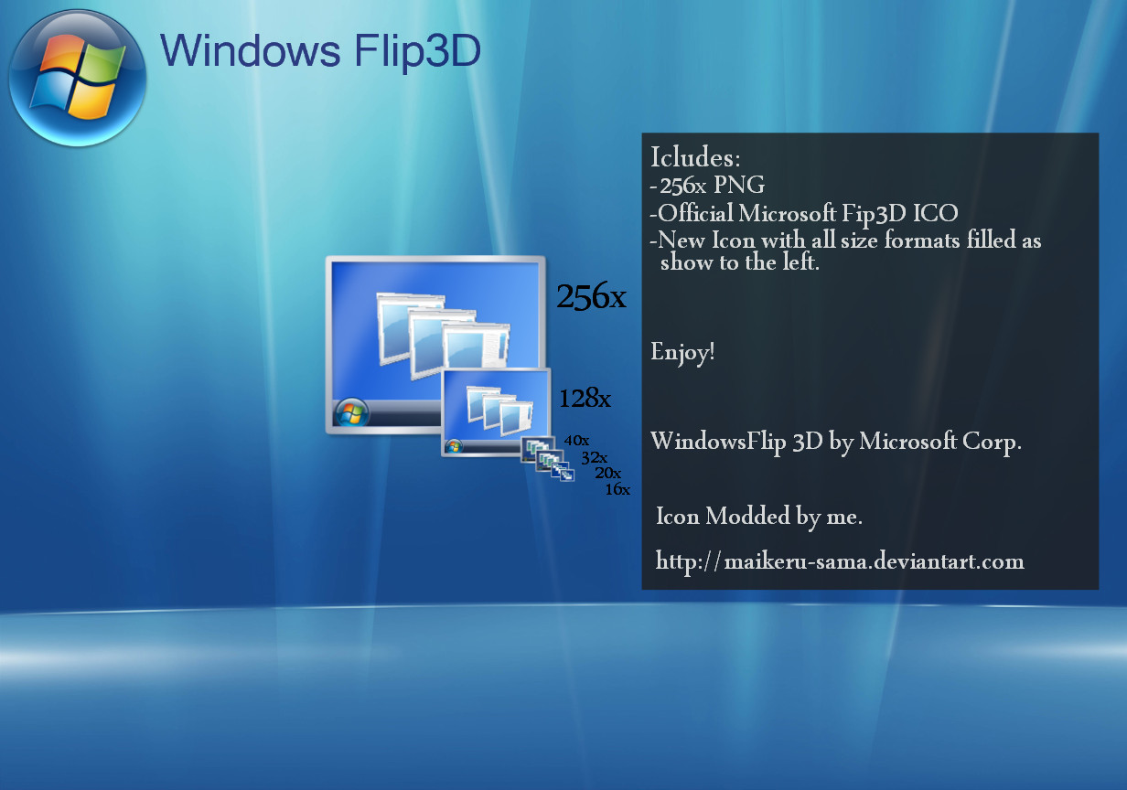 Windows Flip3D by Maikeru-sama on DeviantArt