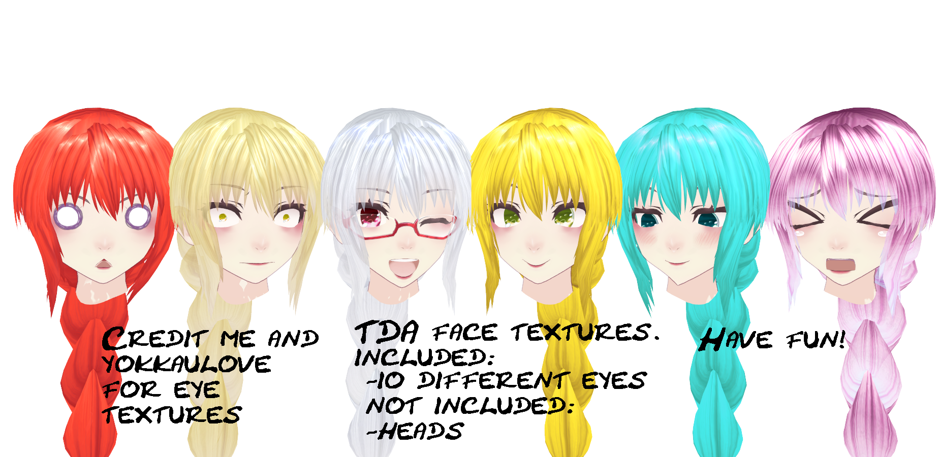 TDA face Texture by ARMIN-LOL on DeviantArt