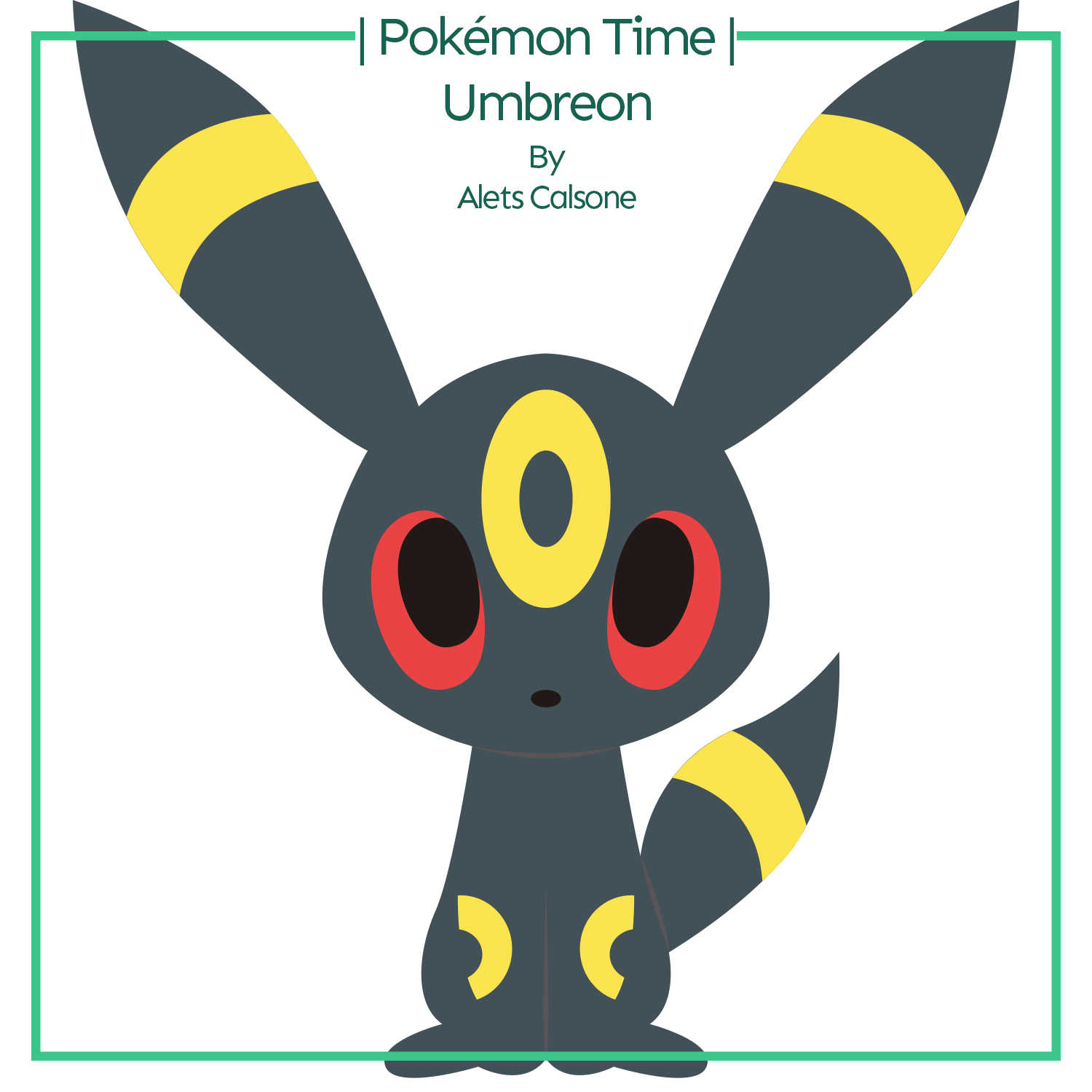Umbreon :: Pokemon Time | Vector by aletscalsone on DeviantArt