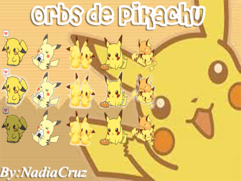 Orbs de Pikachu by NadiaCruz on DeviantArt
