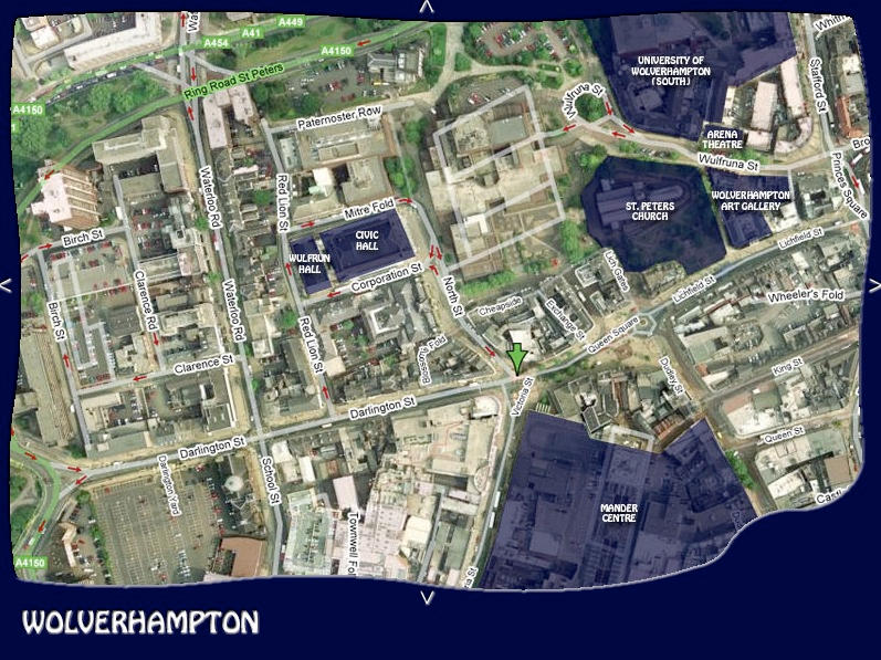 Wolverhampton Map by themartin69 on DeviantArt