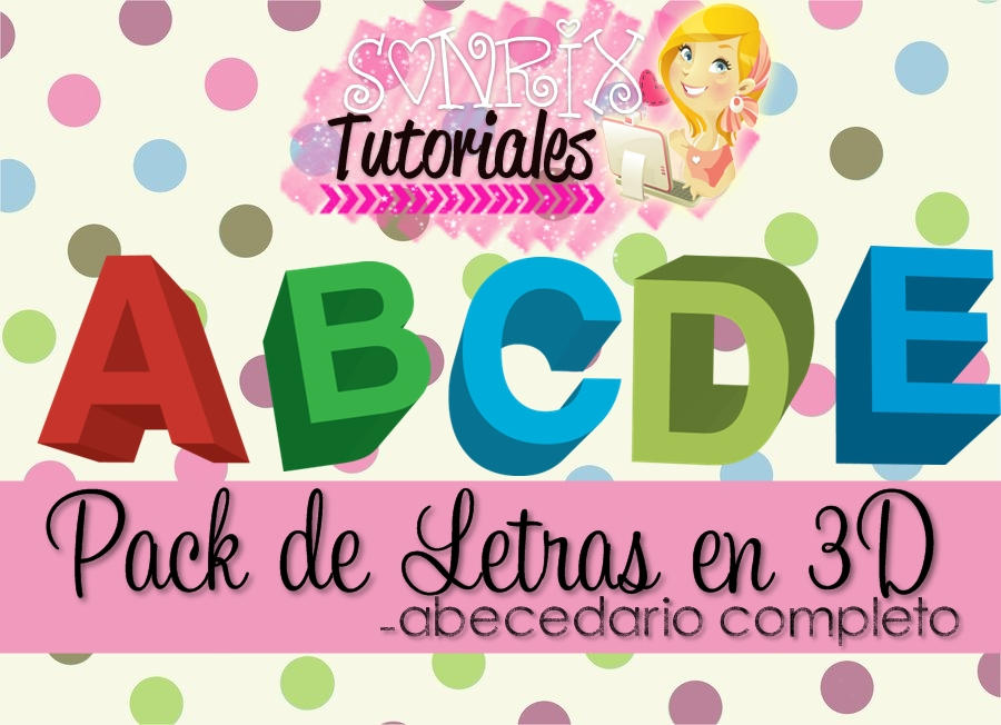 Letras 3D Png by a-Sonrix on DeviantArt