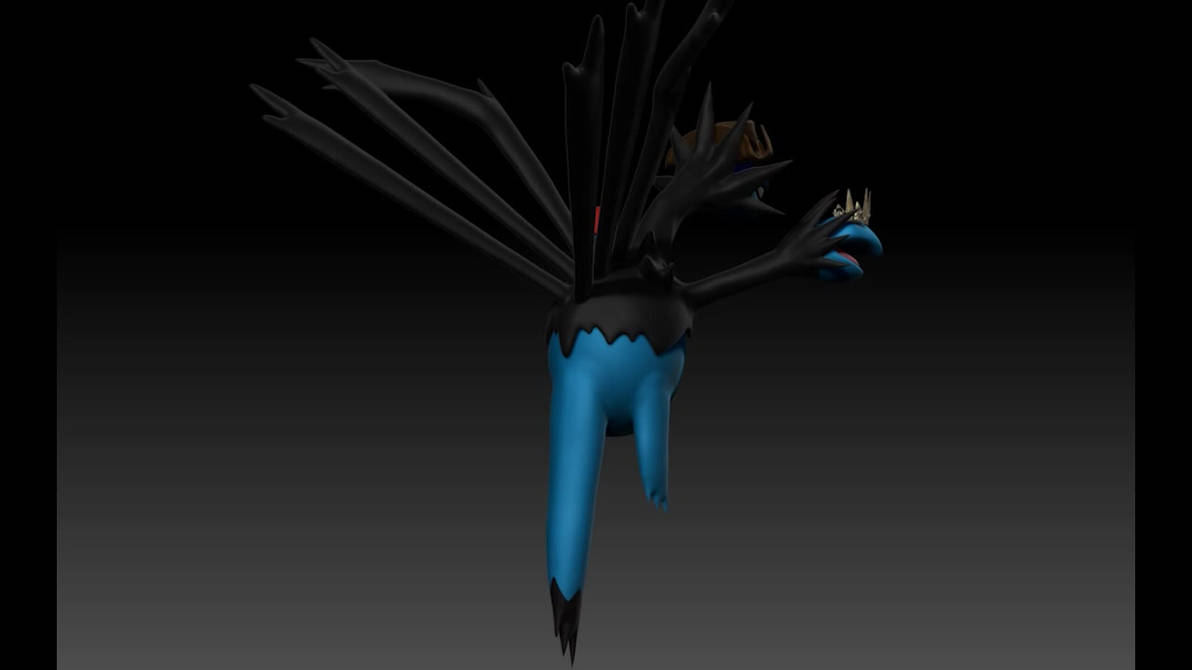 Hydragon 3D Model - Turnaround - Student Project by Geckmen on DeviantArt