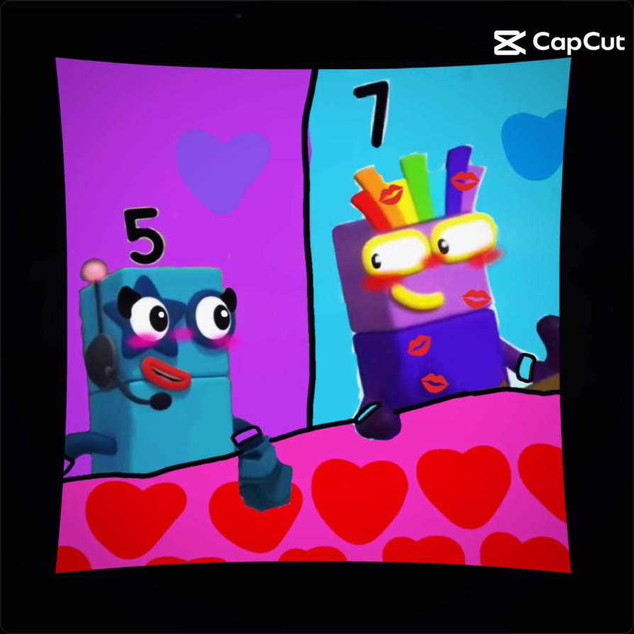 Numberblock 7 x 5 edit by LuckyRay7 on DeviantArt