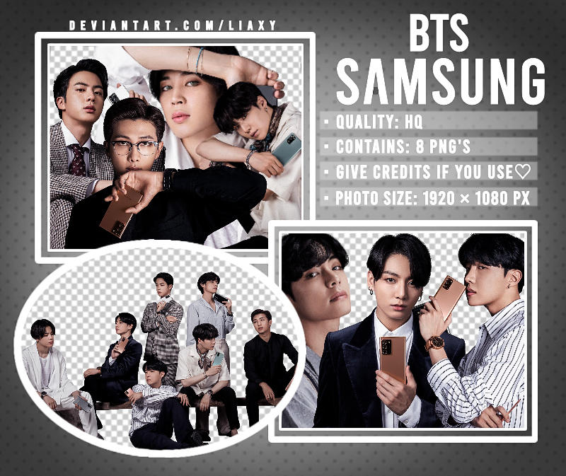 004# PNG PACK BTS SAMSUNG by liaxy on DeviantArt