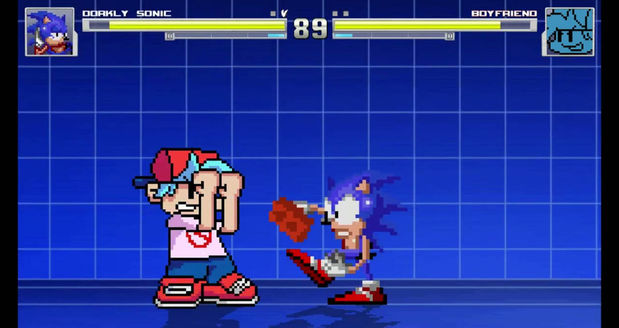 M.U.G.E.N Battle! Sonic for hire vs Boyfriend by Gulsevim4234 on DeviantArt