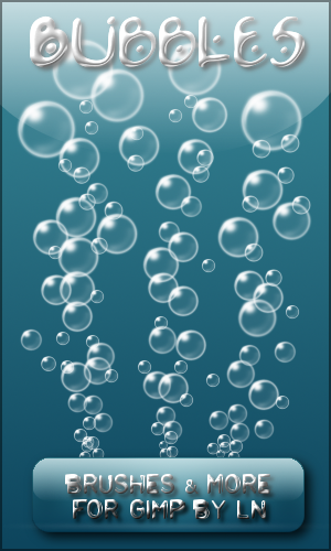 Water Bubble Brush for Gimp by el-L-eN on DeviantArt