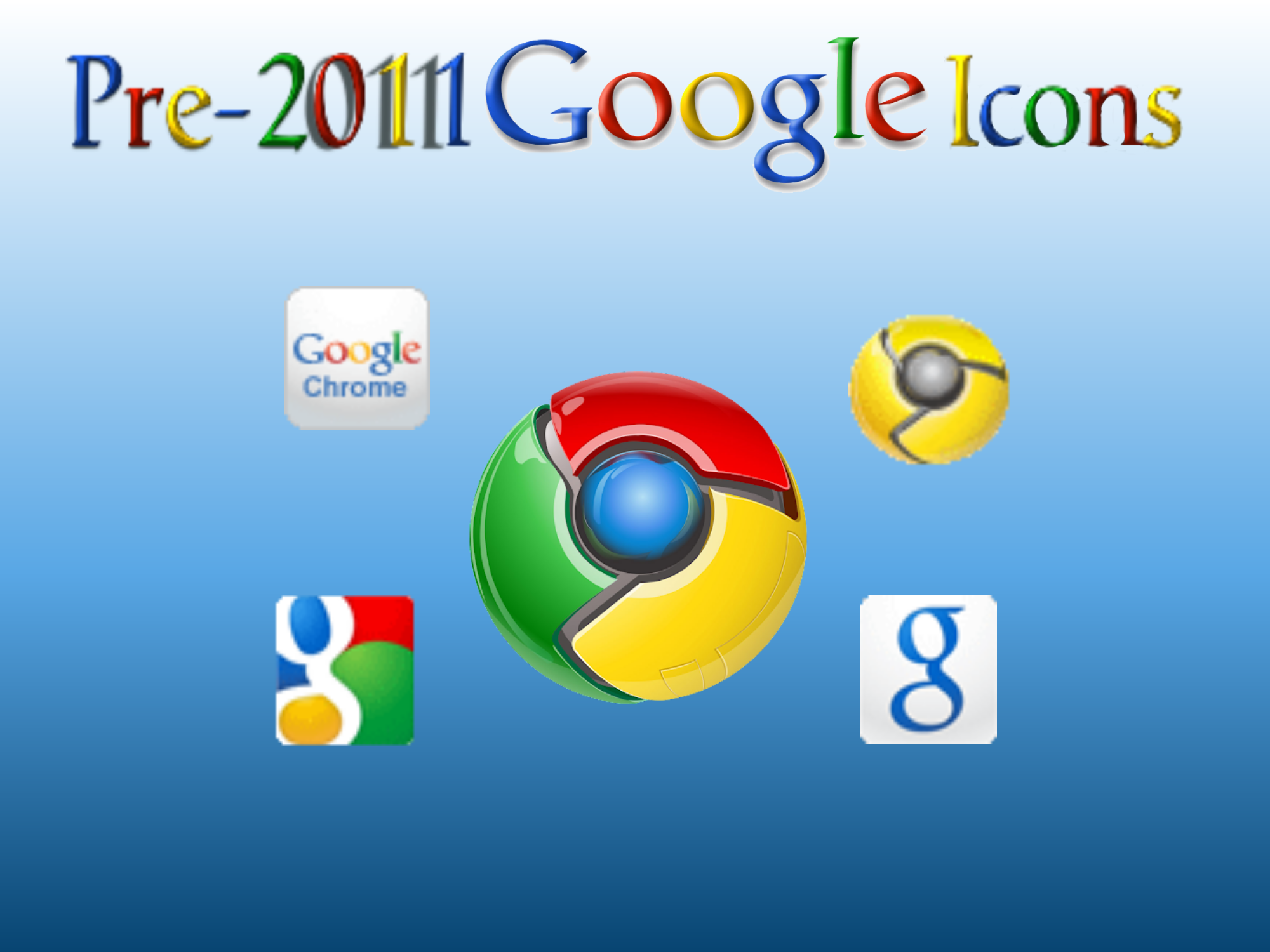 Pre-2011 Google Icons by Natehiggers1350 on DeviantArt