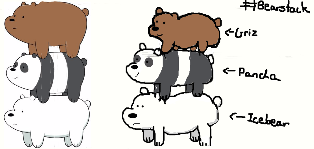 #BearStack by Ask-The-GoldenBros on DeviantArt