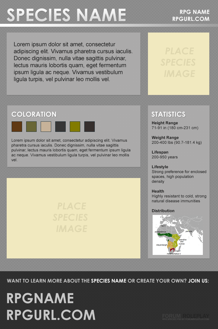 Free RPG Species Summary Photoshop PSD Template by forumroleplay on ...