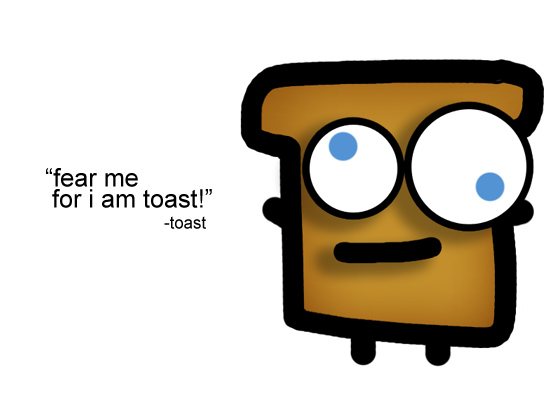 the evil toast by jesse1313 on DeviantArt