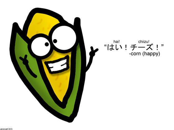 the evil corn -happy- by jesse1313 on DeviantArt