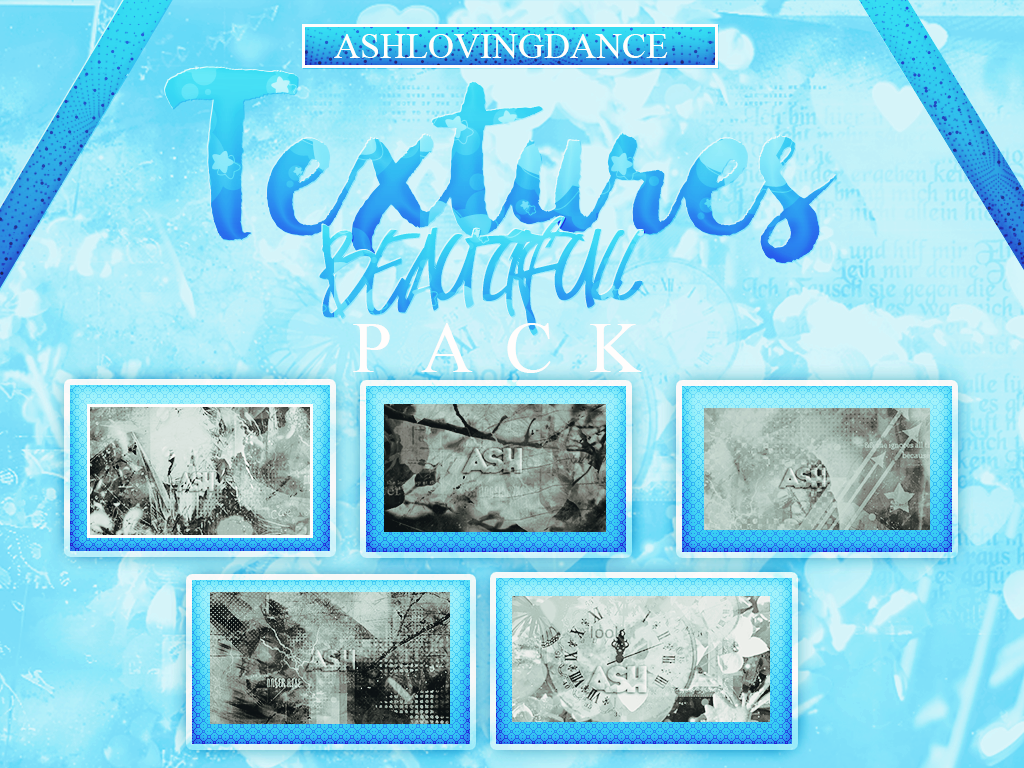 TEXTURES BEAUTIFUL PACK/BY ASH by AshPngEdit on DeviantArt