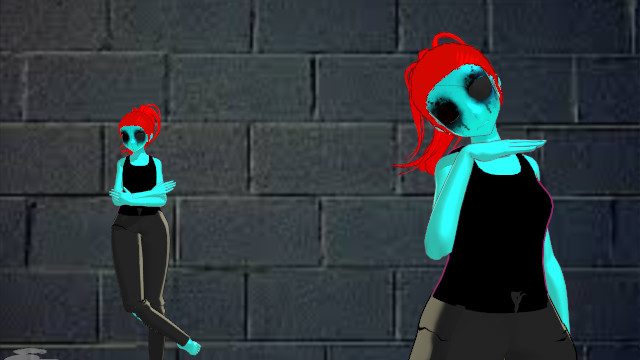 [MMD] Horrortale Undyne by Filizia on DeviantArt