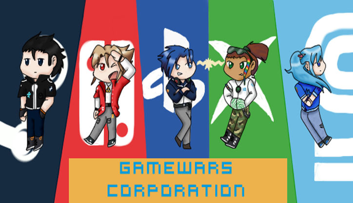 Game Wars Corporation (Personajes Principales) by Chrislink2 on DeviantArt