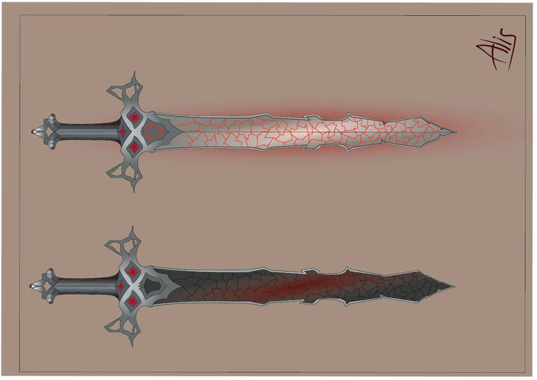 Magnetic Sword by AlisFoxY on DeviantArt