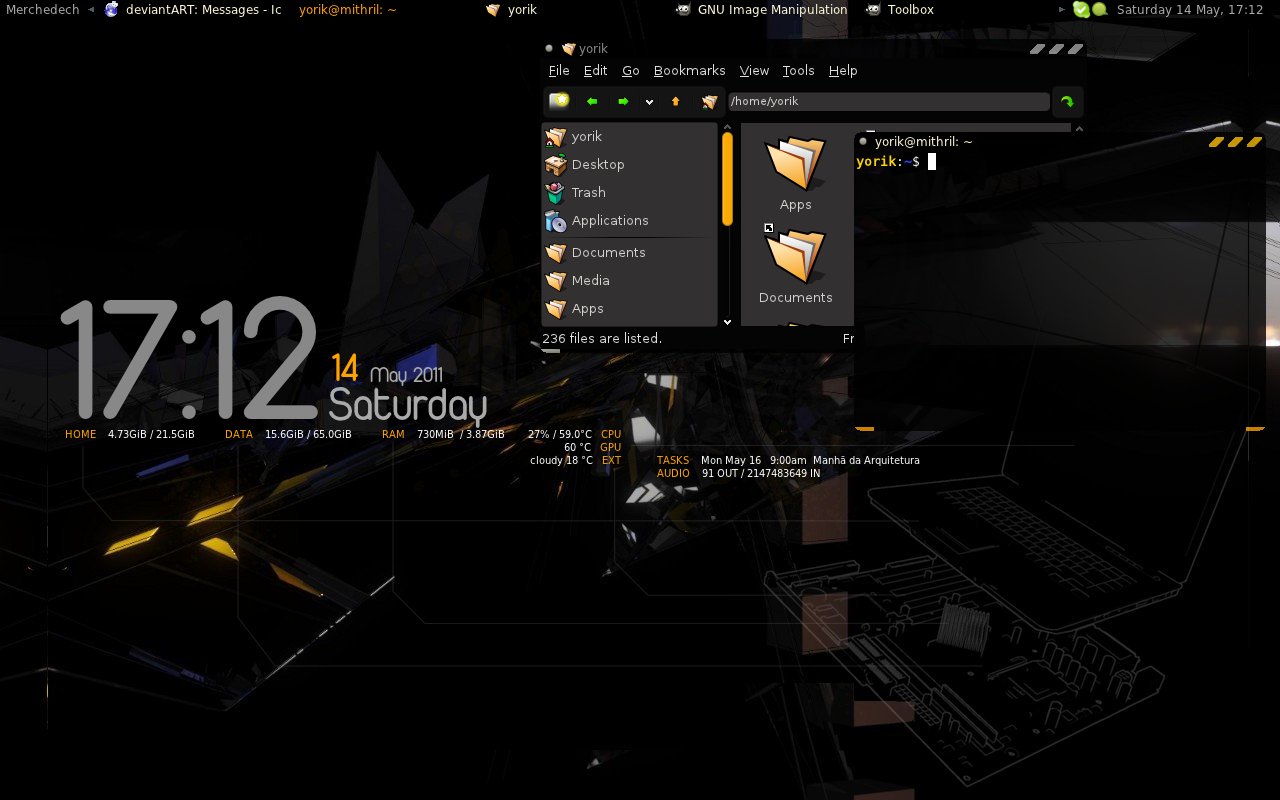 Haiku2011 fluxbox theme by yorikvanhavre on DeviantArt