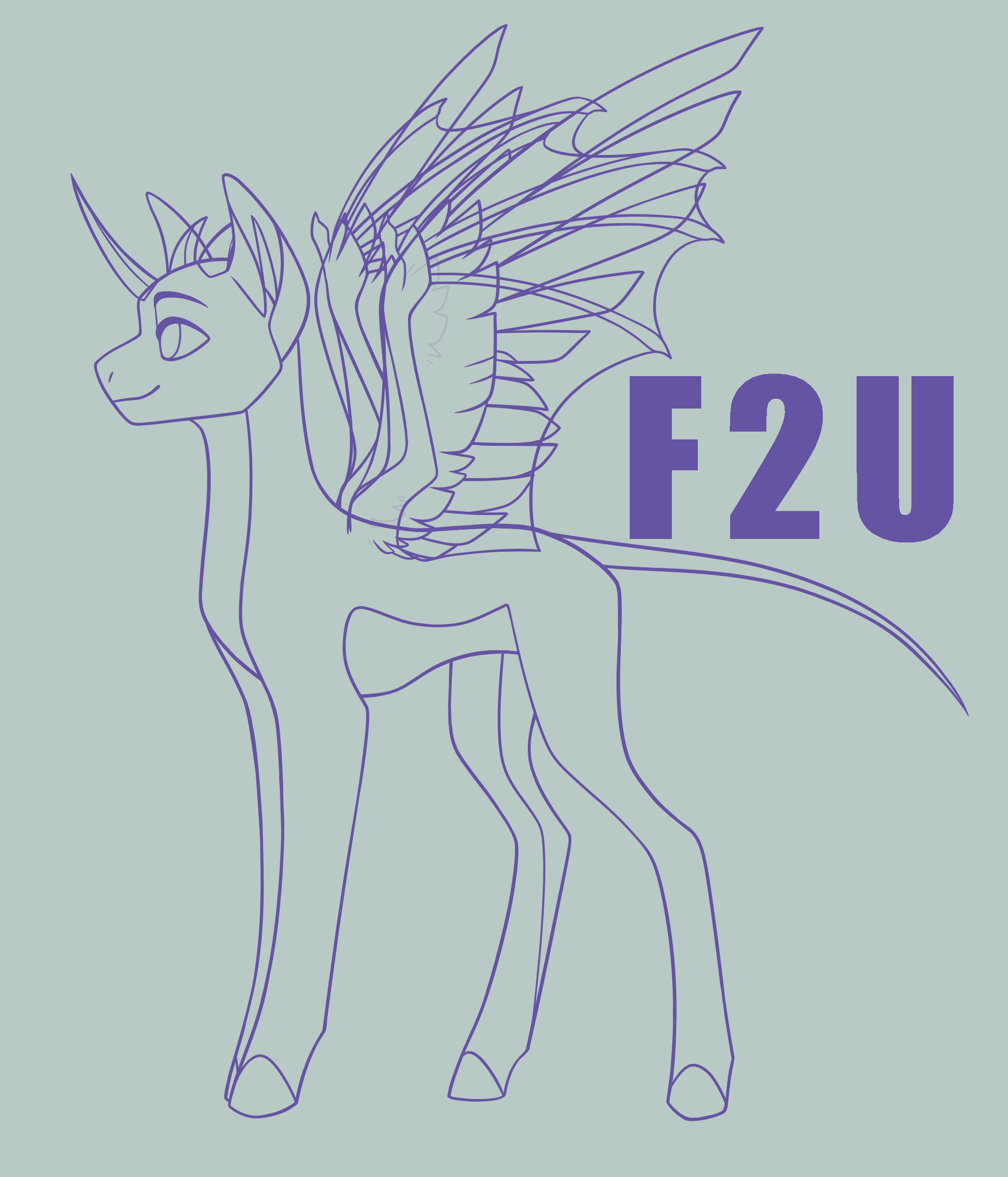F2U PONY by BaddgerCatz on DeviantArt
